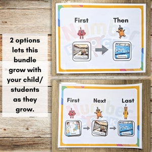 First Then, First Next Last Charts, Token Boards and Visual Cards ...