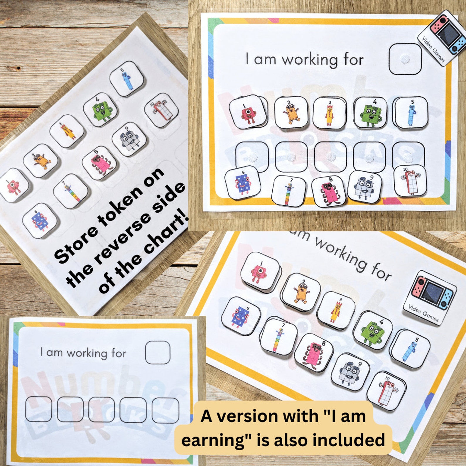 First Then, First Next Last Charts, Token Boards and Visual Cards ...