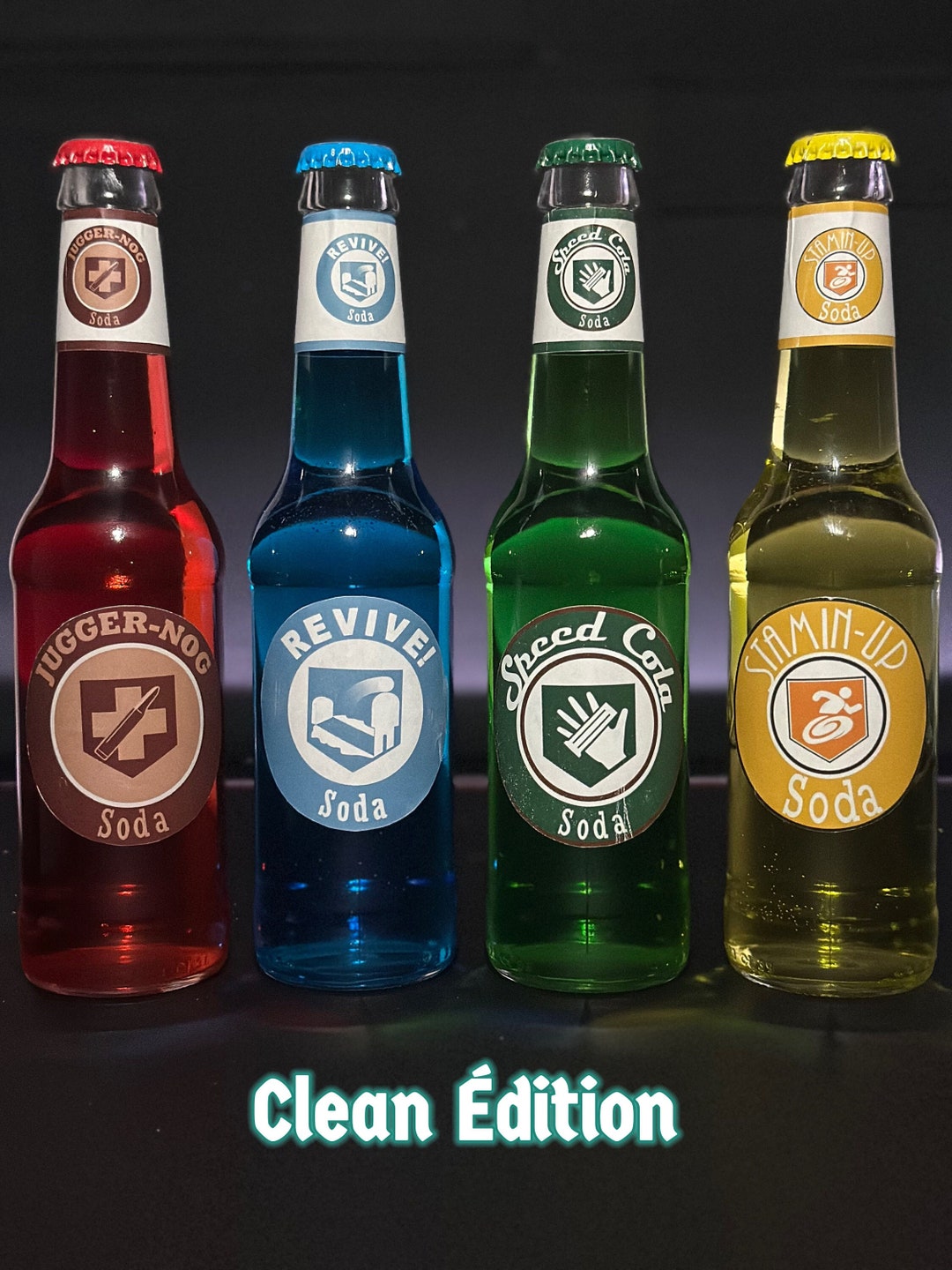 Perk-a-cola: Replica Call of Duty Zombie Perks - Etsy New Zealand