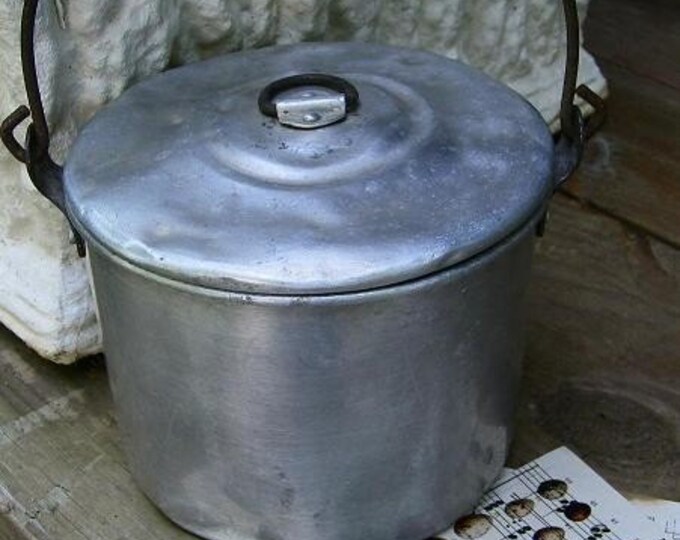 Vintage Small Pail With Lid and Handle....great Berry Picking Pail. - Etsy