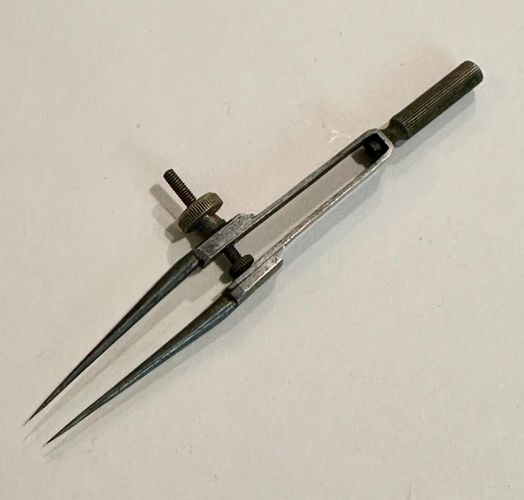 Vintage Divider Compass Precision Tool Drafting Carpenters Machinist ...