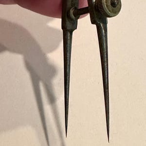 Vintage Divider Compass Precision Tool Drafting Carpenters Machinist ...