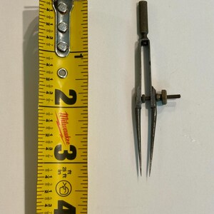 Vintage Divider Compass Precision Tool Drafting Carpenters Machinist ...