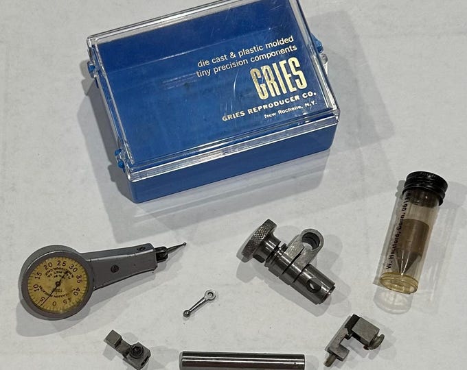 Pearson Indicator Machinist Lathe Tool Mill Dial Gage Vintage Antique M ...