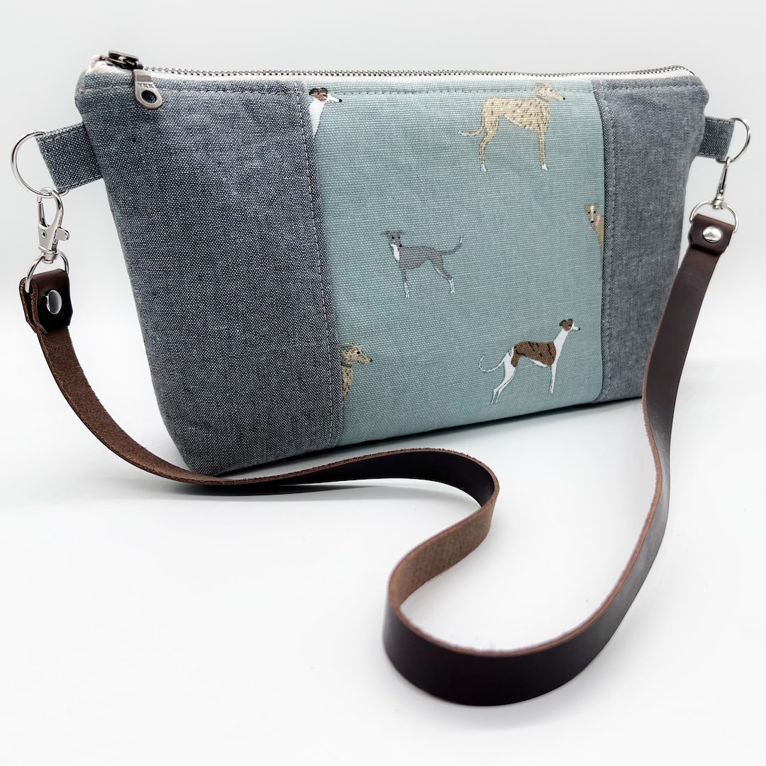 Greyhound Purse Greyhound Greyhound Bag Cosmetic Bag Galgo whippet ...