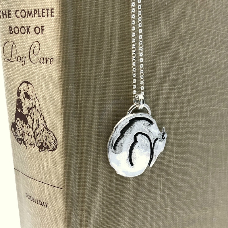 Tucked Greyhound Necklace - Greyhound - Greyhound Jewelry - Galgo ...