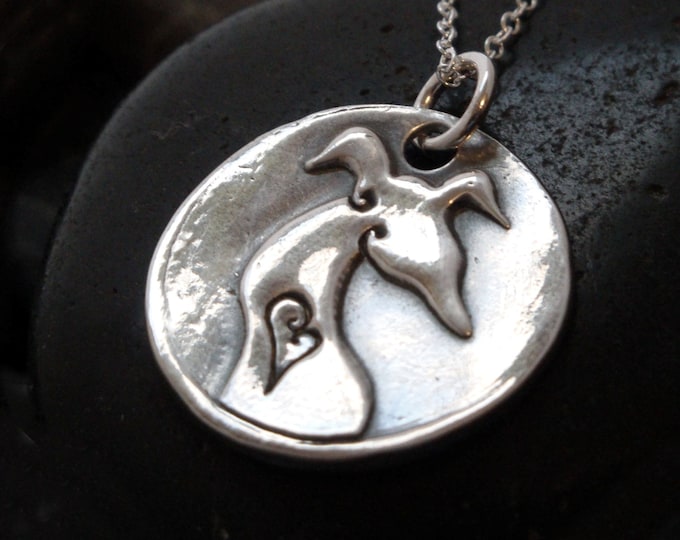 Greyhound Pendant Greyhound Jewelry Simply Love Fine - Etsy
