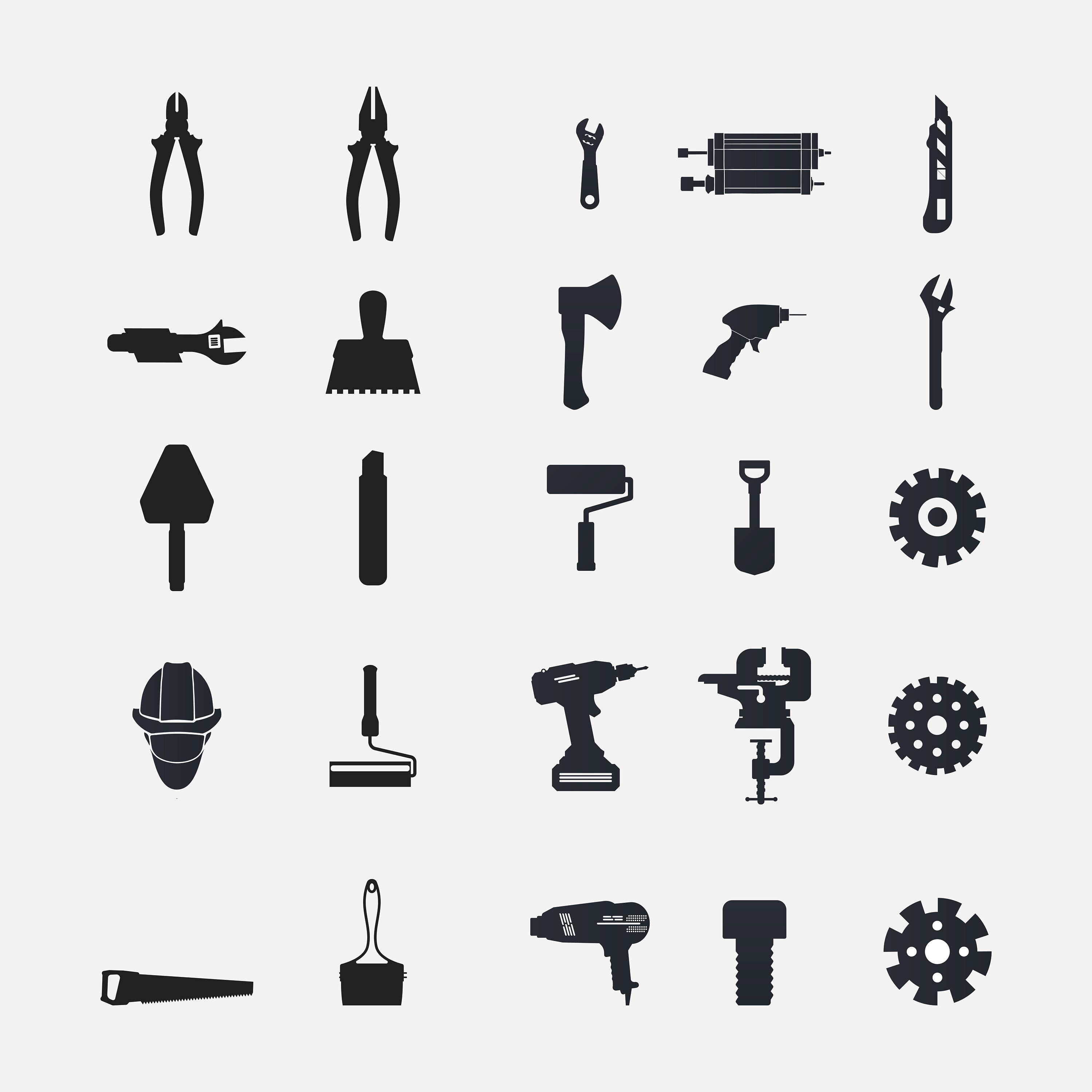 Tools Svg Bundles, Hammer Svg, Tools Clipart, Wrench Svg, Tools Svg Cut ...