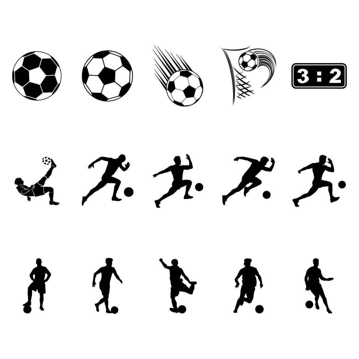 Soccer Svg Bundles, Football Svg, Soccer Ball Svg, Soccer Ball Monogram ...
