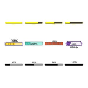 Loading Bars Svg Bundles, Loading Svg, Loading Please Wait Svg, Loading Icon Svg, Please Wait ...