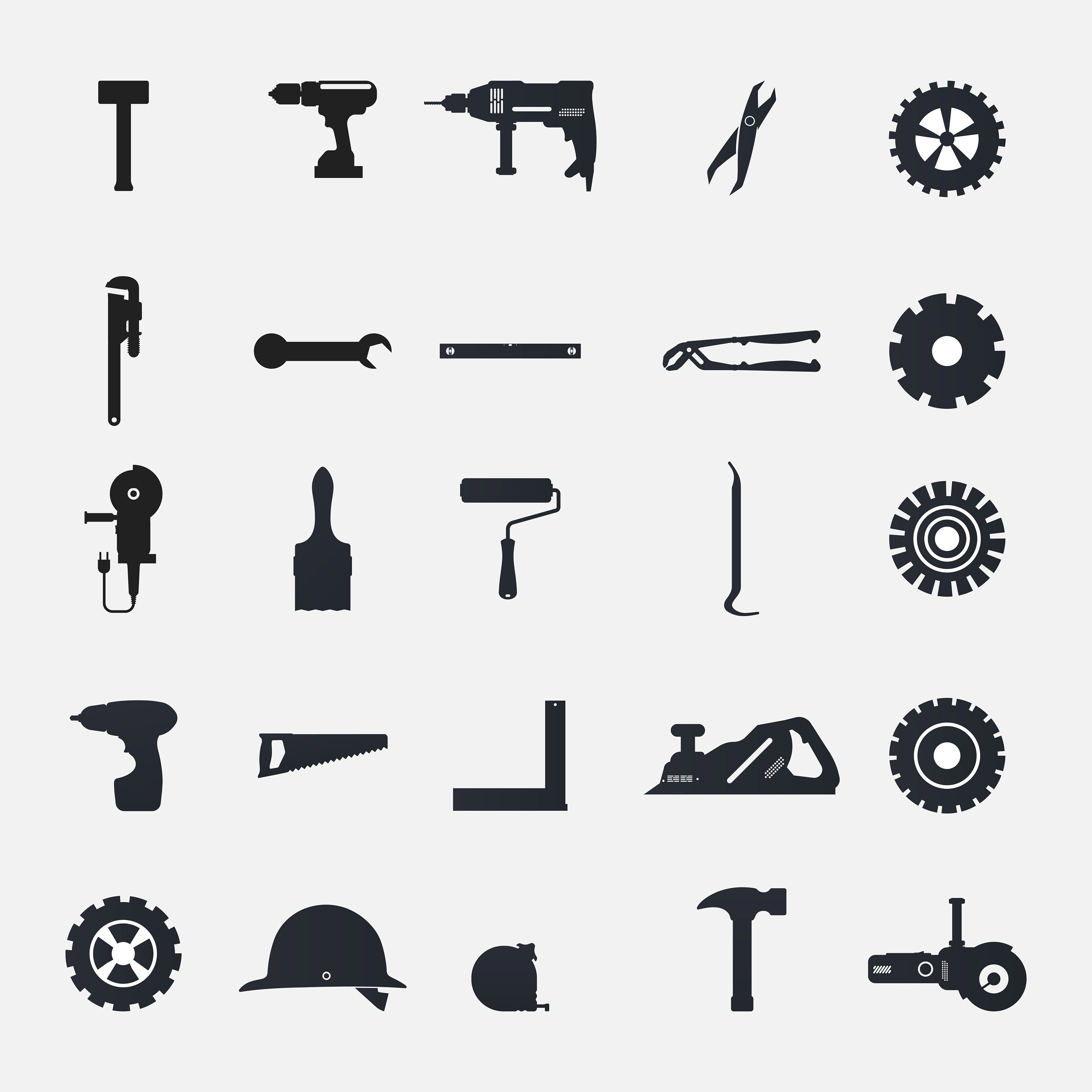 Tools Svg Bundles, Hammer Svg, Tools Clipart, Wrench Svg, Tools Svg Cut ...