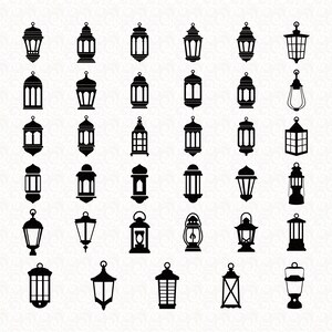 Lantern Svg Bundles, Lantern Svg Files, Lantern PNG, Lantern Silhouette ...