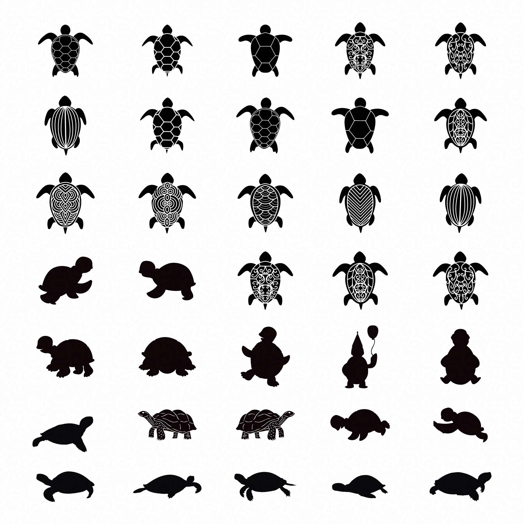 Turtle Svg Bundles, Sea Turtle Clip Art, Turtle Face Svg, Sea Turtle ...
