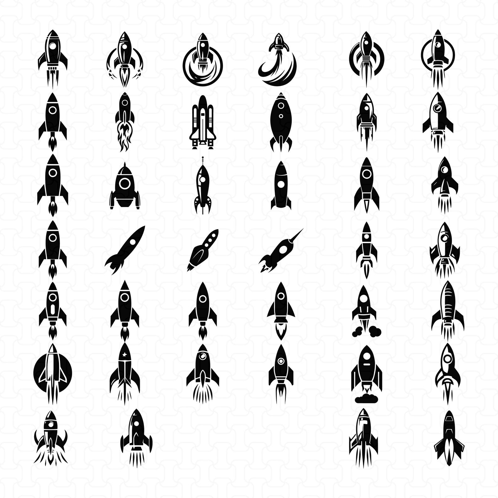 Rocket Svg Bundles, Rocket PNG, Flying Rocket, Rocket Vector, Rocket ...