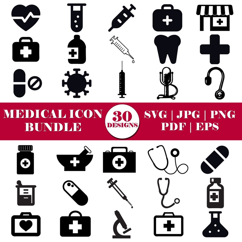 Medical Icons Svg Bundles, Medical Svg Bundles, Nurse Icons Svg Bundles ...