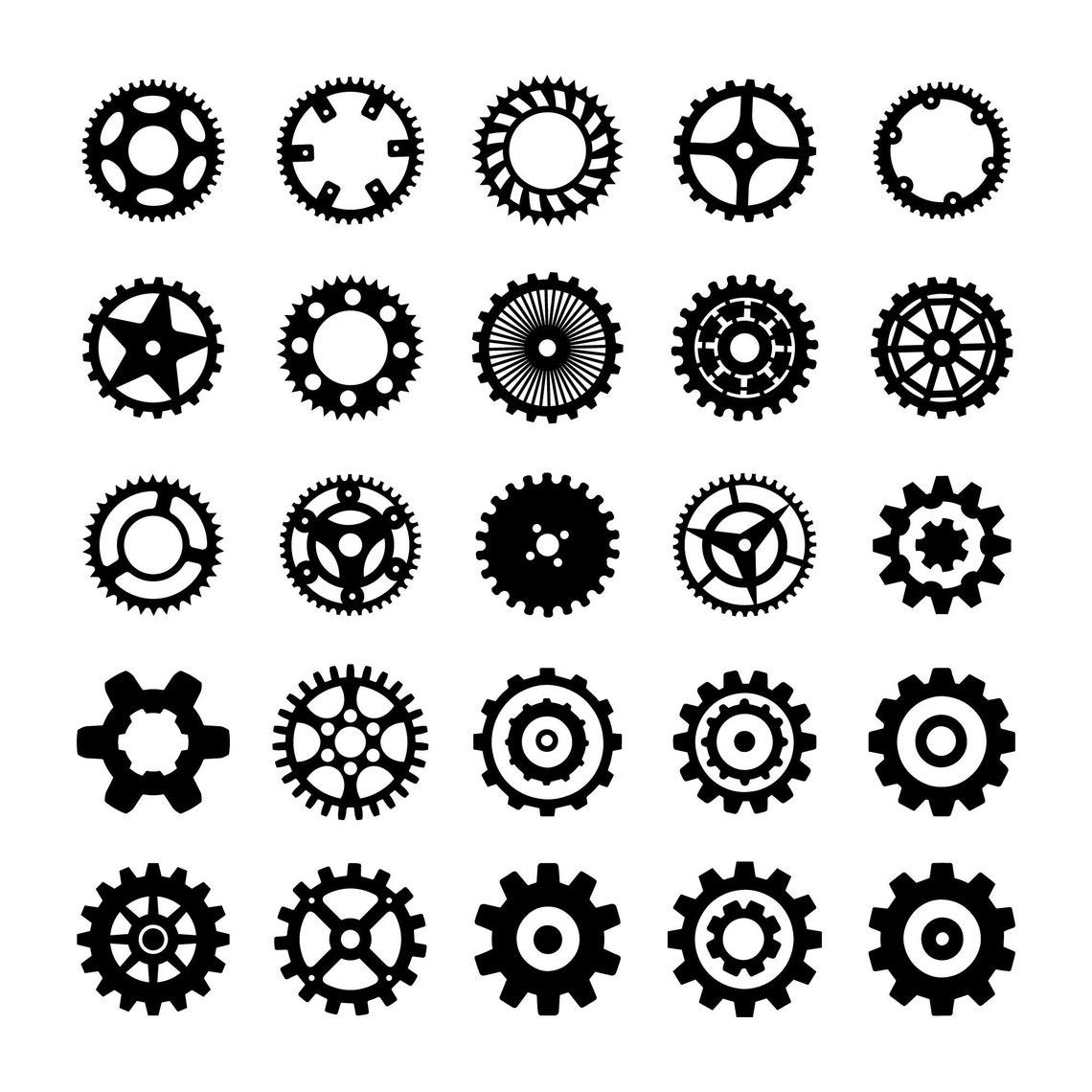 Gears Svg, Gears Clipart, Gears PNG, Car Gear Svg, Gear Shape Svg, Gear ...