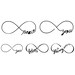 Infinity Symbol Svg Bundles, Cute Infinity Svg Clipart, Infinity PNG ...
