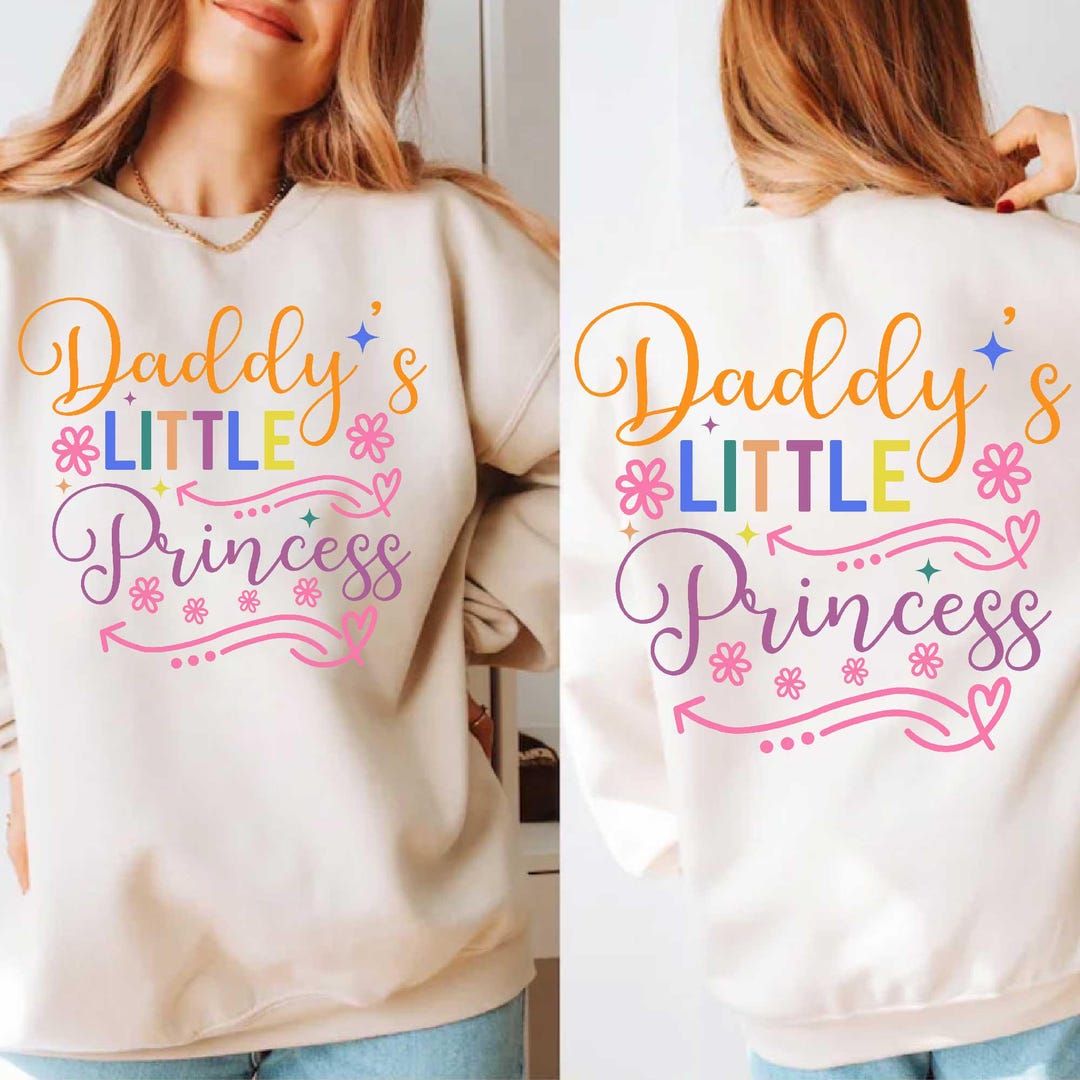 Daddy's Little Princess Png, Daddy Little Princess Svg,princess Svg ...