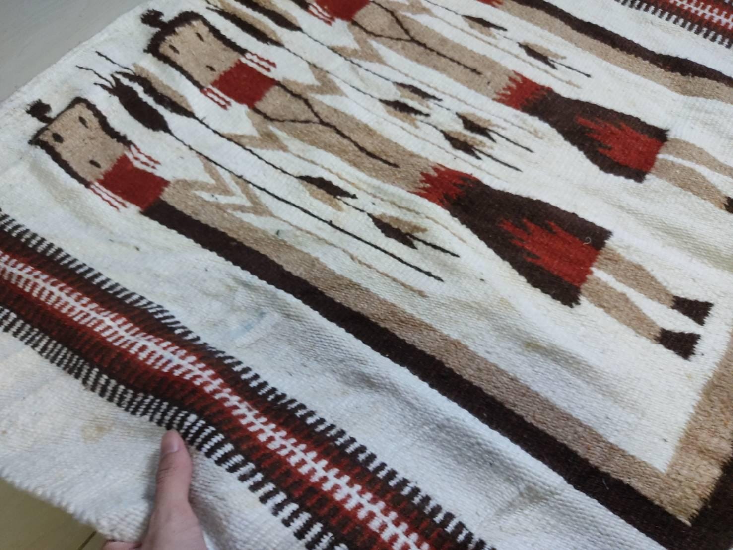 Navajo Yei Rug - Etsy