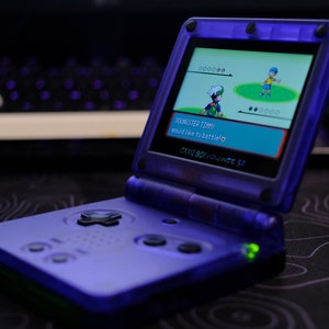 Modded Gengar Gameboy Advanced SP Console GBA IPS Display - Etsy