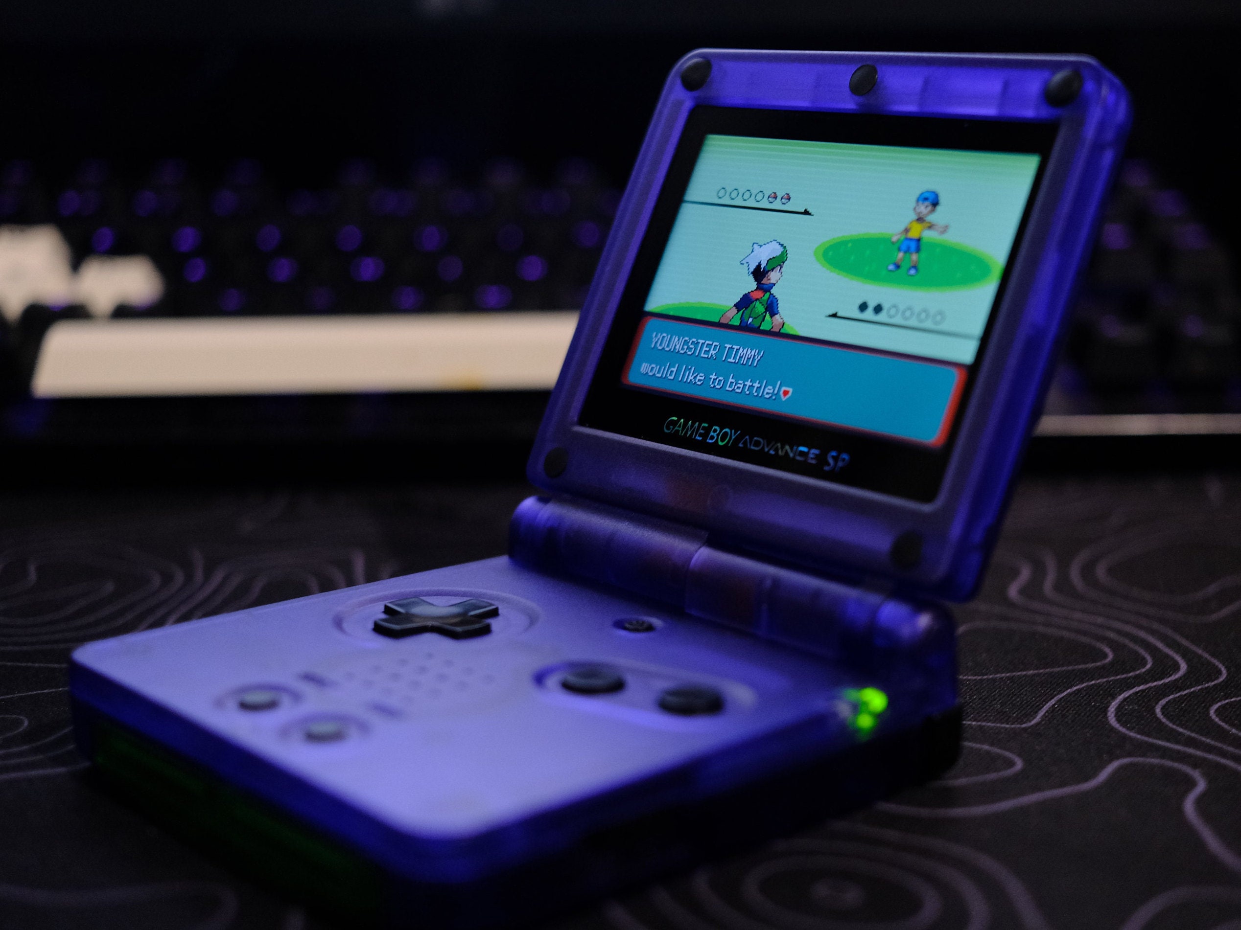 Modded Gengar Gameboy Advanced SP Console GBA IPS Display - Etsy