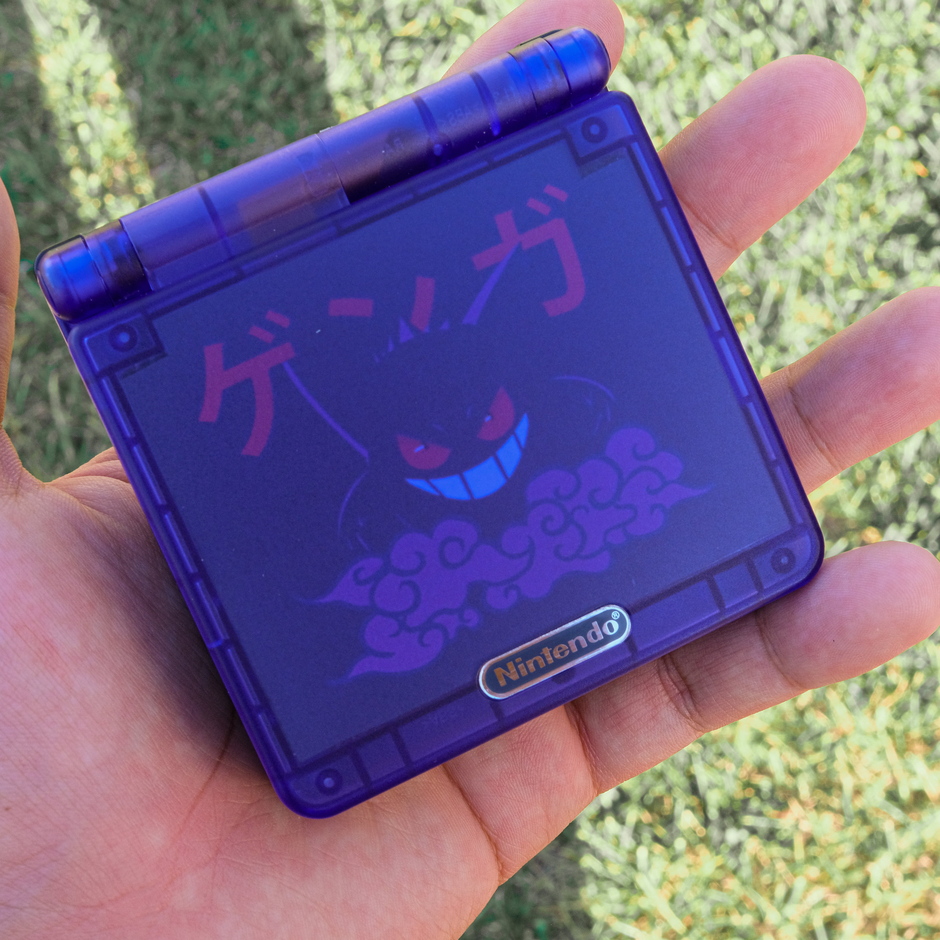Modded Gengar Gameboy Advanced SP Console GBA IPS Display - Etsy