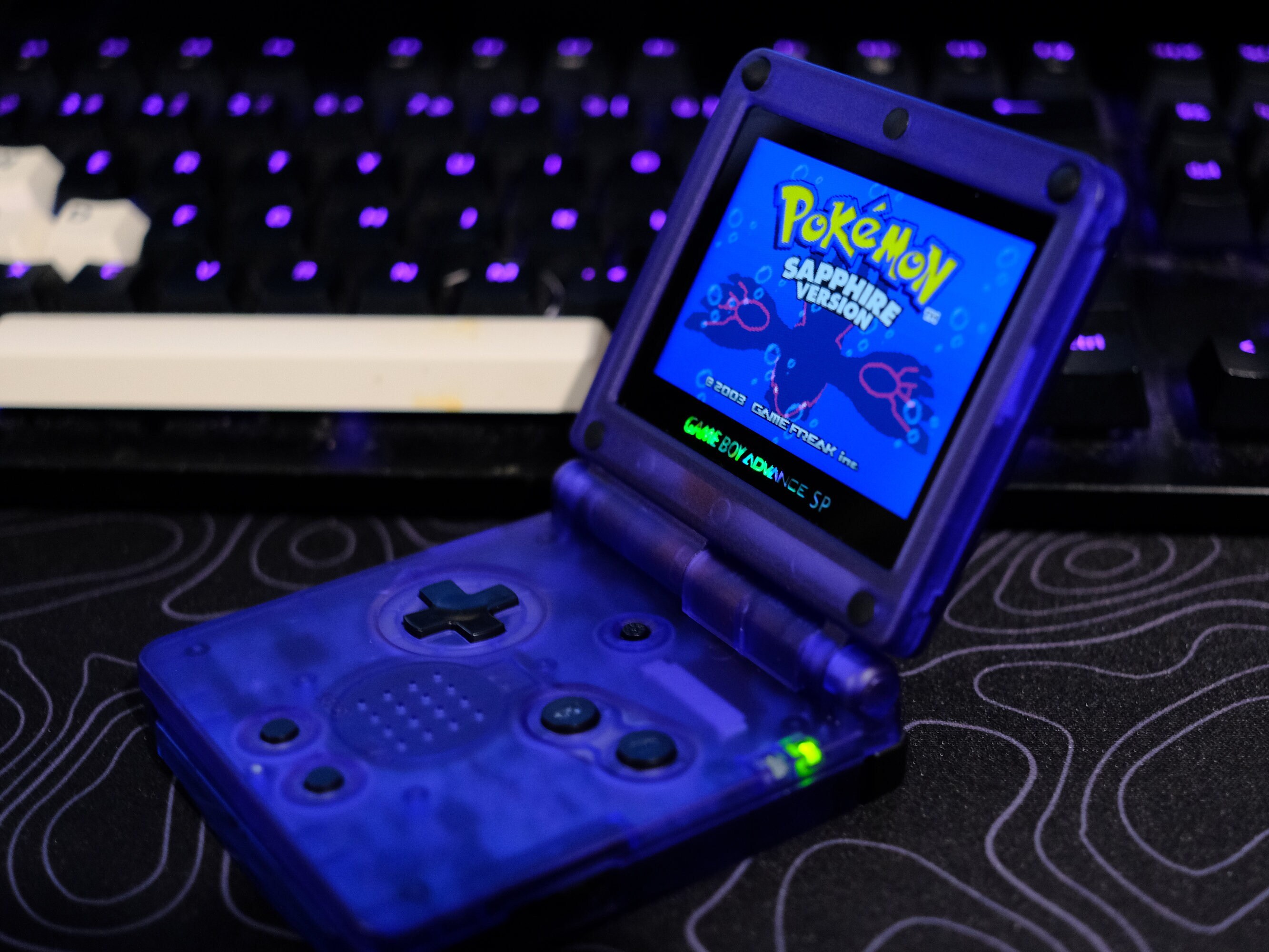 Modded Gengar Gameboy Advanced SP Console GBA IPS Display - Etsy