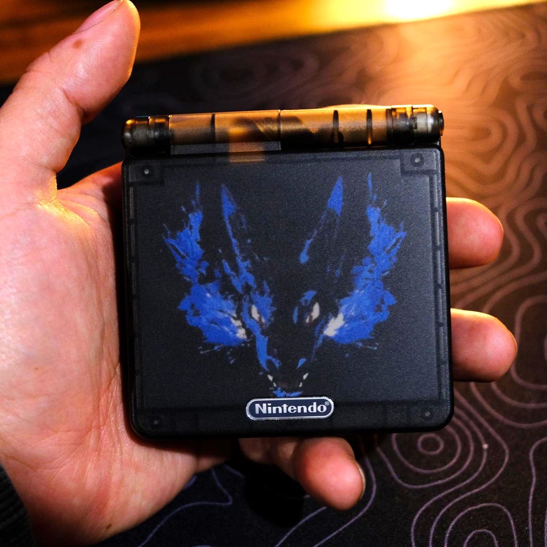 Modded Charizard X Gameboy Advanced SP Console GBA IPS Display - Etsy