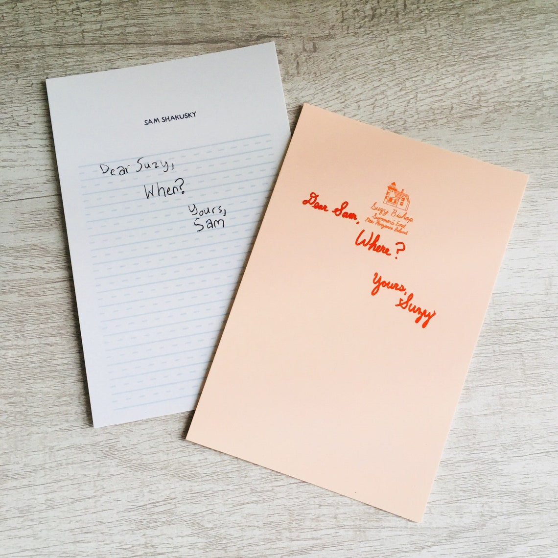 Dear Sam Moonrise Kingdom Print 4 X 6 Art Wall Movies - Etsy