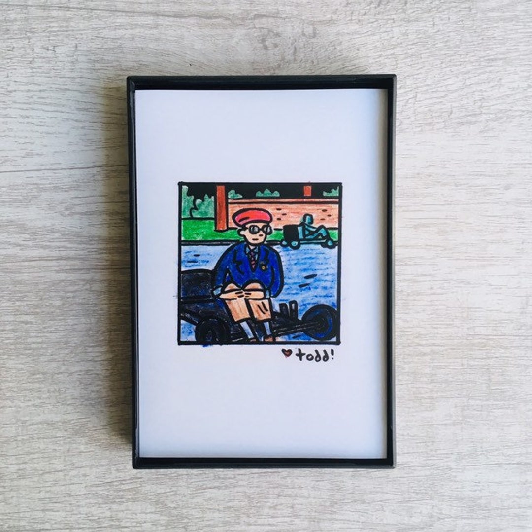 Max Fischer Yankee Racers 'rushmore' Print: Wes Anderson Film Art (4x6 ...