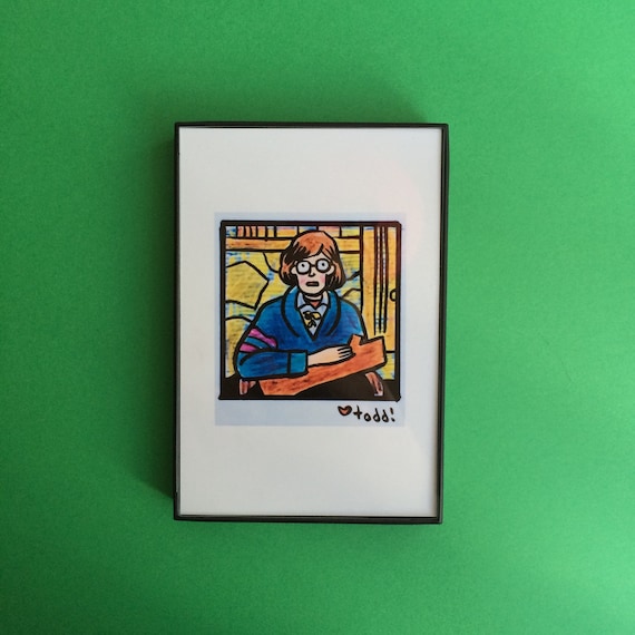 Log Lady Illustration