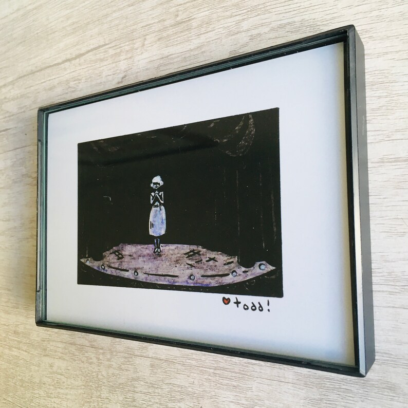 Eraserhead Lady in the Radiator Art Print 4 X 6 Inches | Etsy