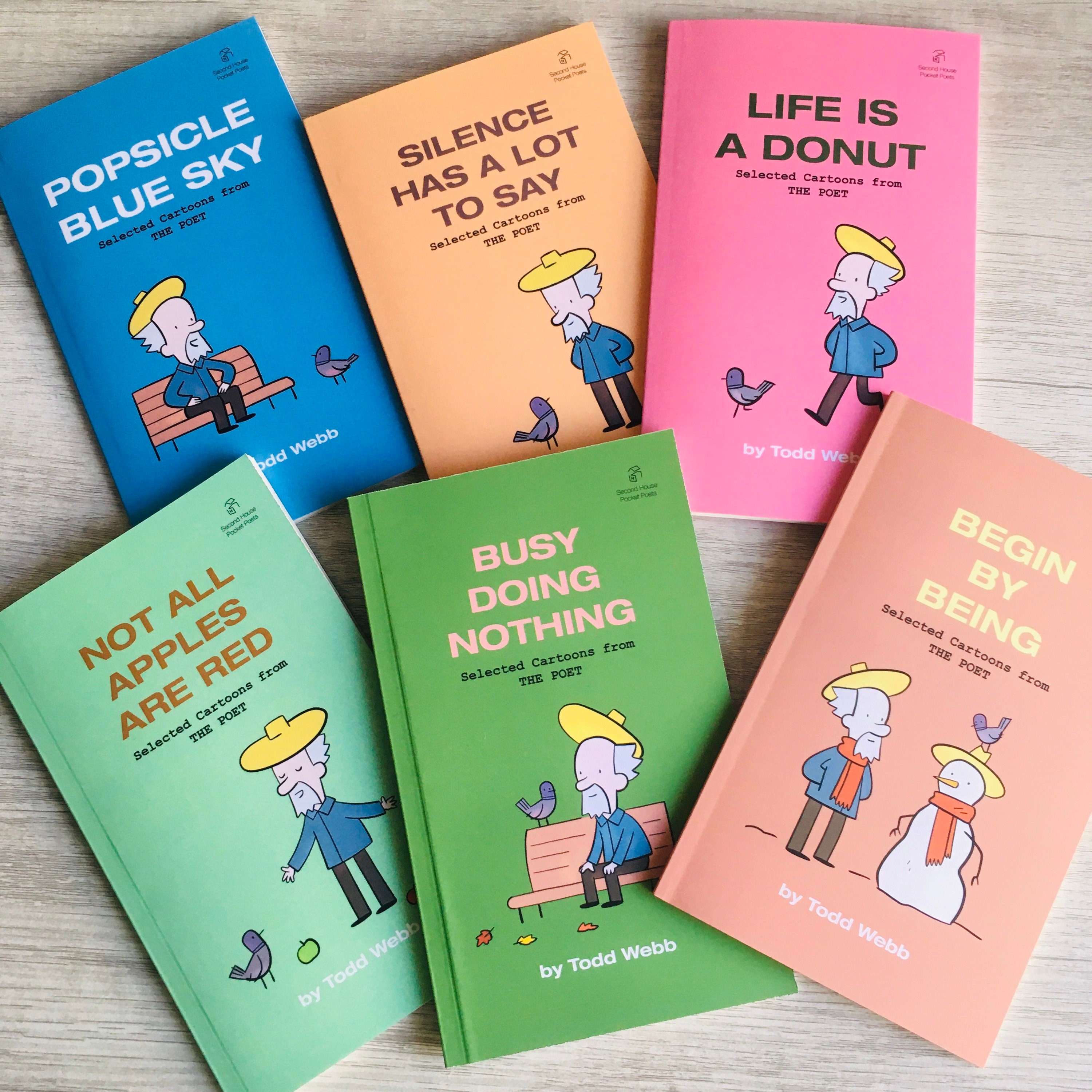 The Poet Begin By Being comic strip collection comic book | Etsy