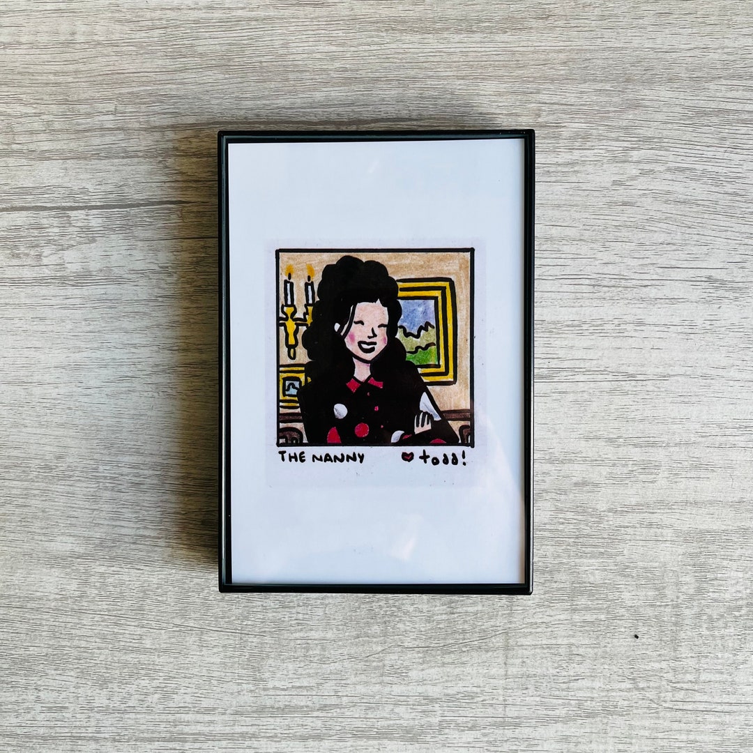 The Nanny - Print, 4 X 6 Inches, TV, Framed Artwork, Wall Decor, Art ...