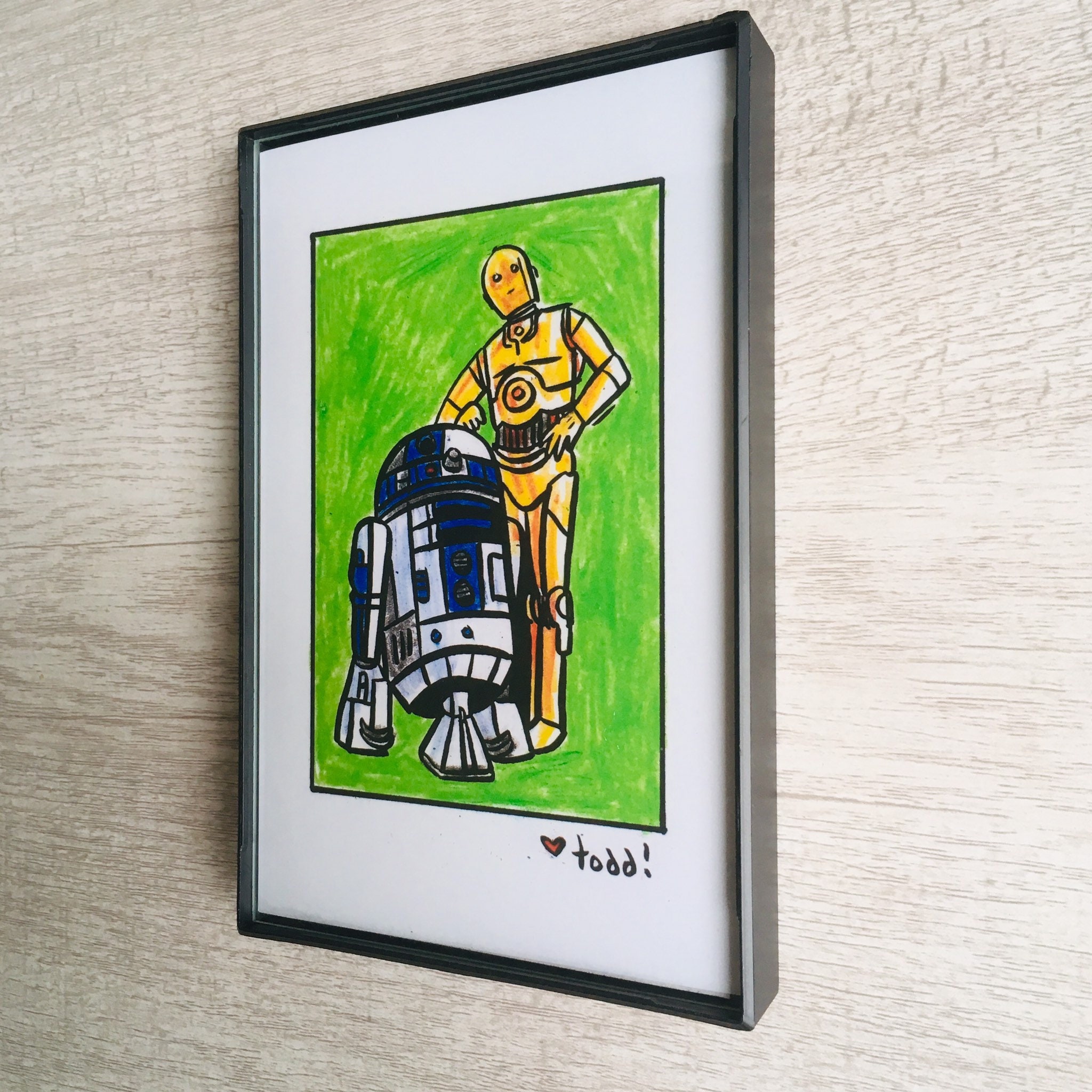 R2d2 And C3po Drawing