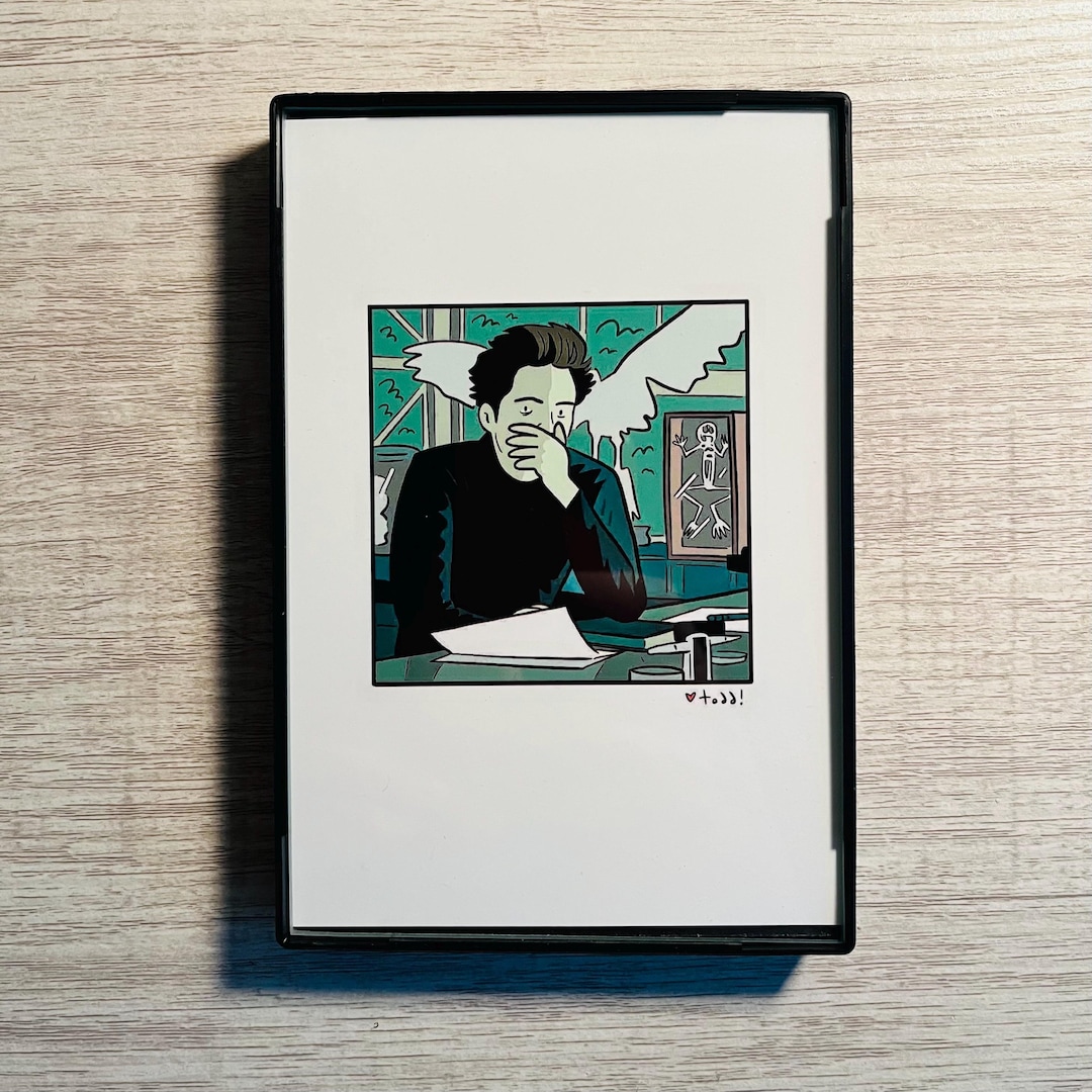 Twilight - Stink Face Edward, 4 X 6 Inch Print, Ink and Crayon Drawing ...