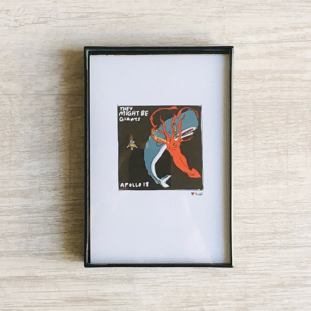 They Might Be Giants - Apollo 18, Art, Print, 4 X 6 Inches, Music ...