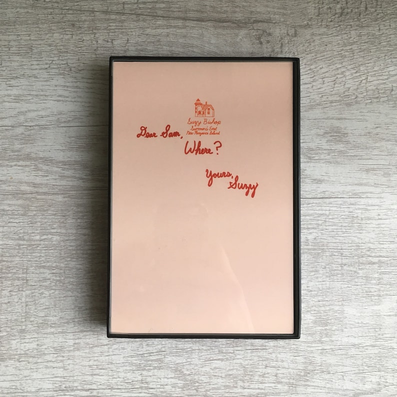 Dear Sam Moonrise Kingdom Print 4 X 6 Art Wall Movies - Etsy