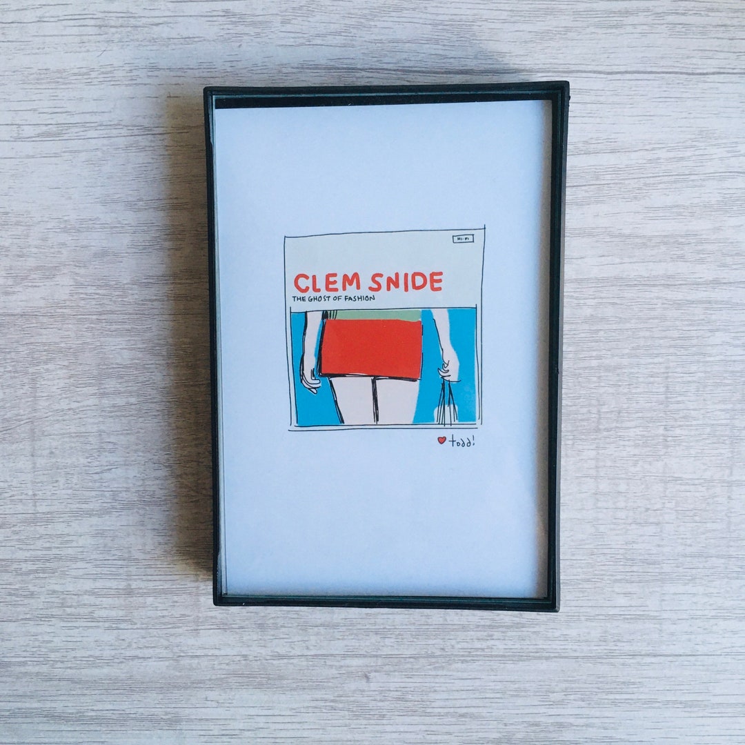 Clem Snide - the Ghost of Fashion, Art, Print, 4 X 6 Inches, Music ...
