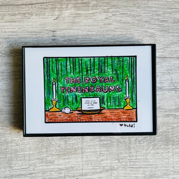 The Royal Tenenbaums - Etsy
