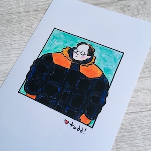 Gore-tex Jacket - Print, 4 X 6 Inches, TV, Framed Artwork, Wall Decor ...