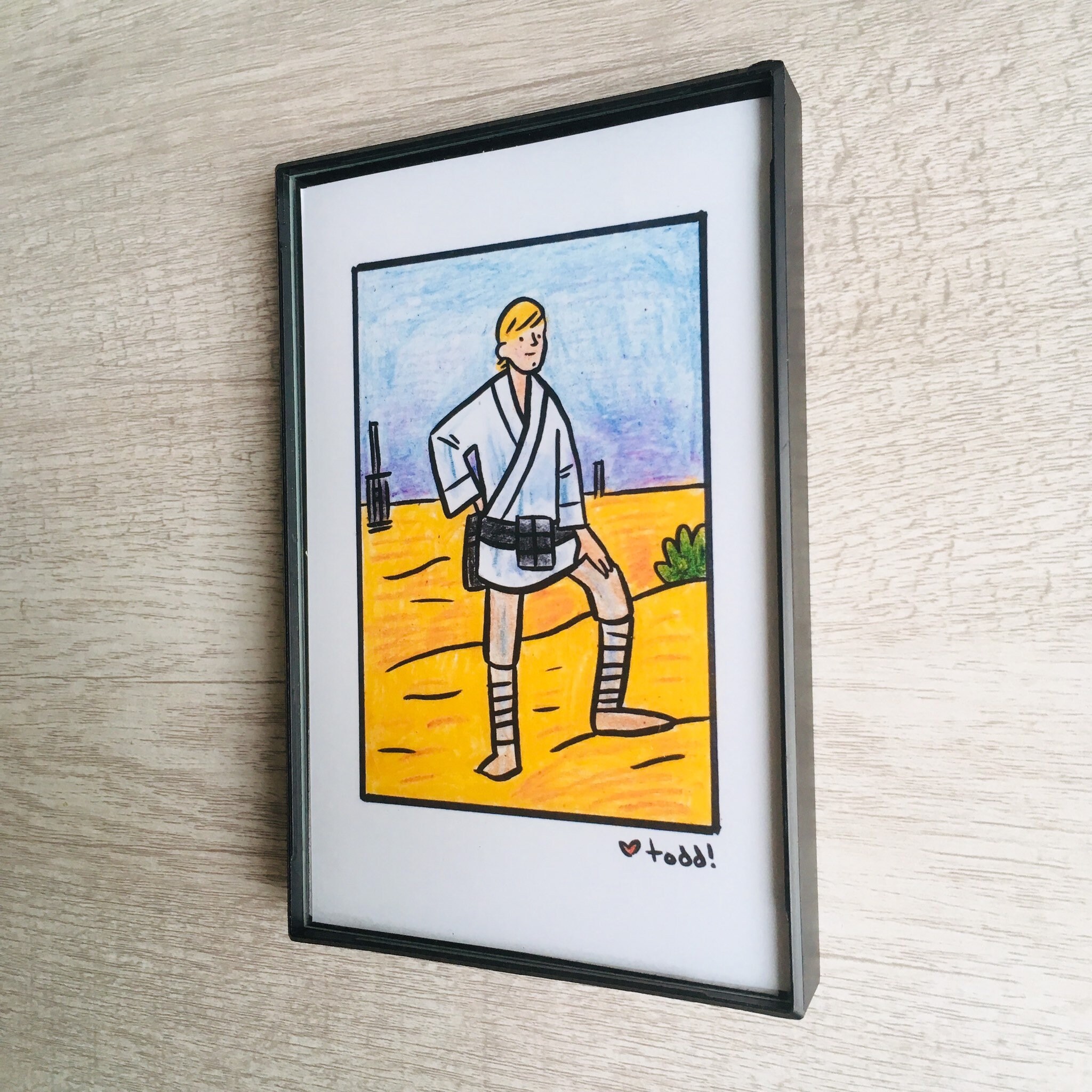 Luke Skywalker Drawing