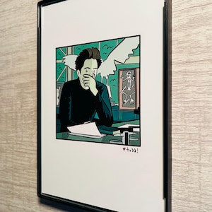 Twilight Edward Cullen Print: Stink Face Fan Art (4x6 Inch) - Etsy