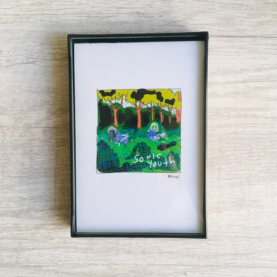Sonic Youth - Murray Street, Art, Print, 4 X 6 Inches, Music, Record ...