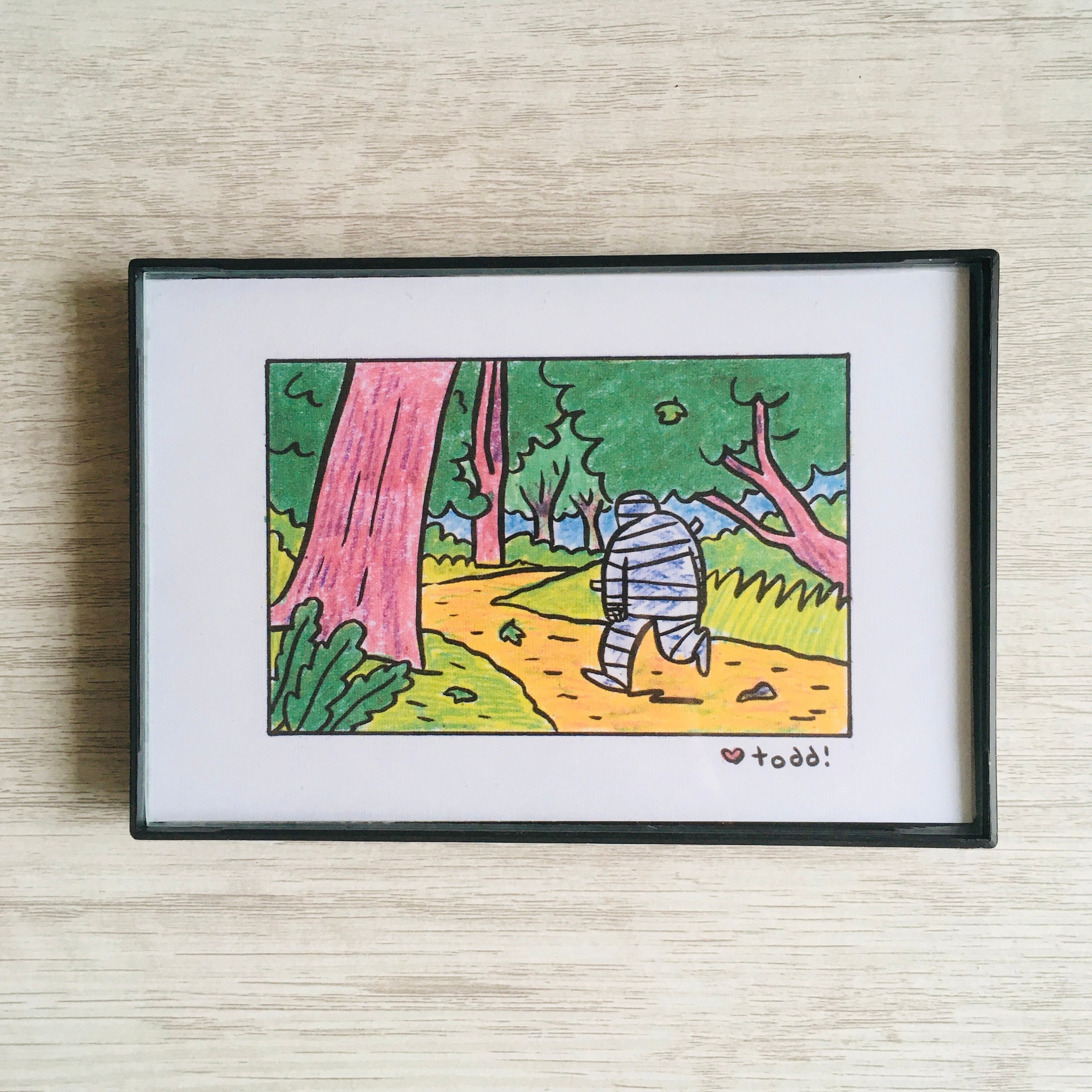 Walking Path Drawing