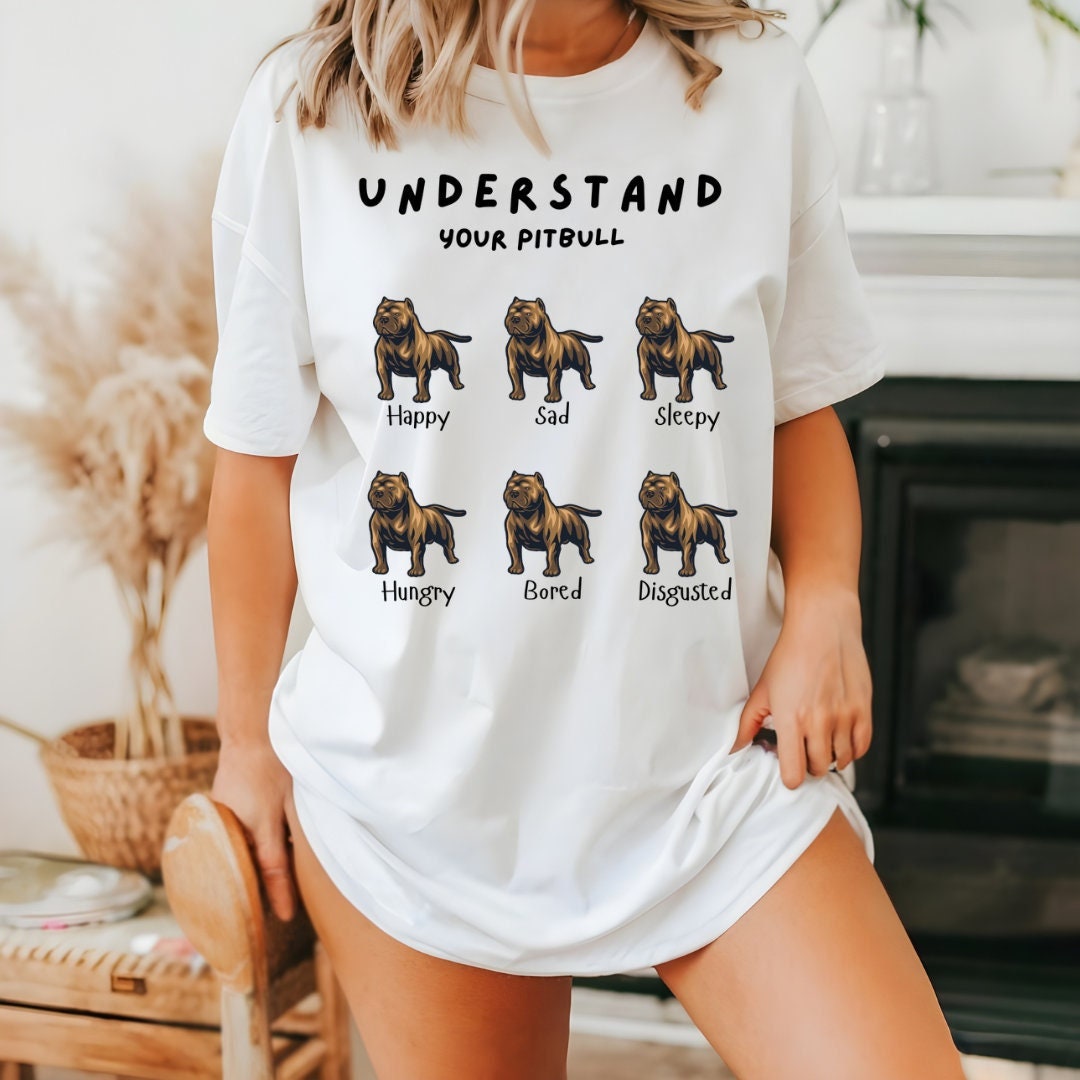 Understand Your Pitbull Unisex Shirt for Dog Lover, Funny Gift for ...
