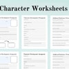 Character Profile Template: Plan & Develop Your Book Characters ...