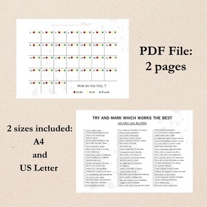 Monthly Mood Calendar Printable PDF | Mood Tracker| Feelings Tracker ...