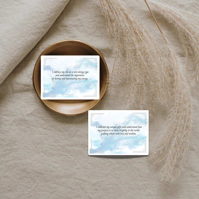 110 Printable Human Design Affirmation Cards/ Printable/vision Board ...
