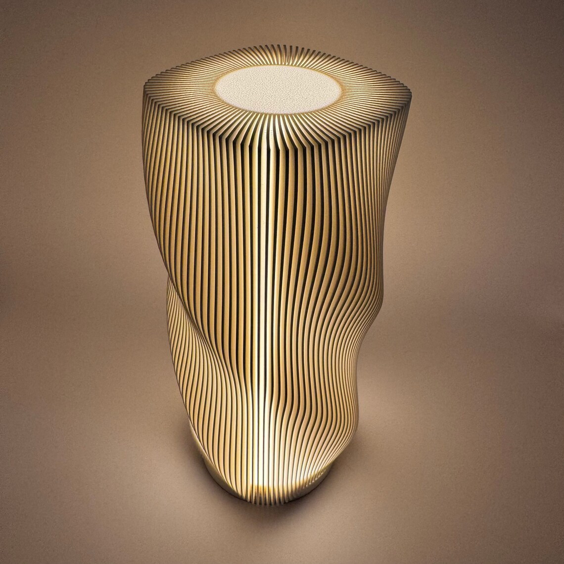 Wavy Modern and Portable Table and Desk LED Lamp Made in Australia ...